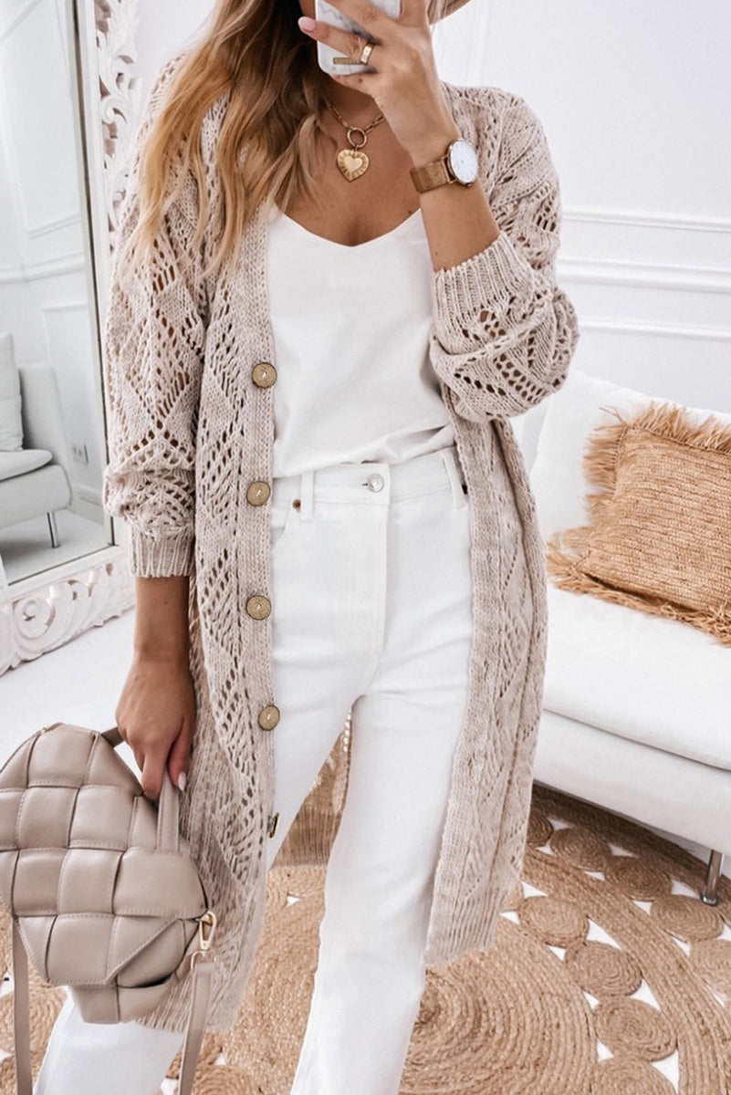 KHAKI CARDIGAN – Believe Inspire Beauty