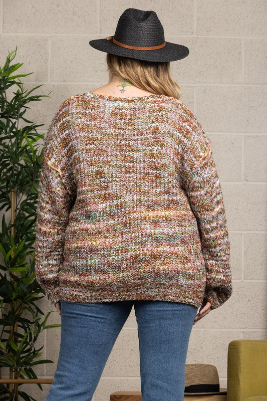 MULTI COLORED SWEATER – Believe Inspire Beauty